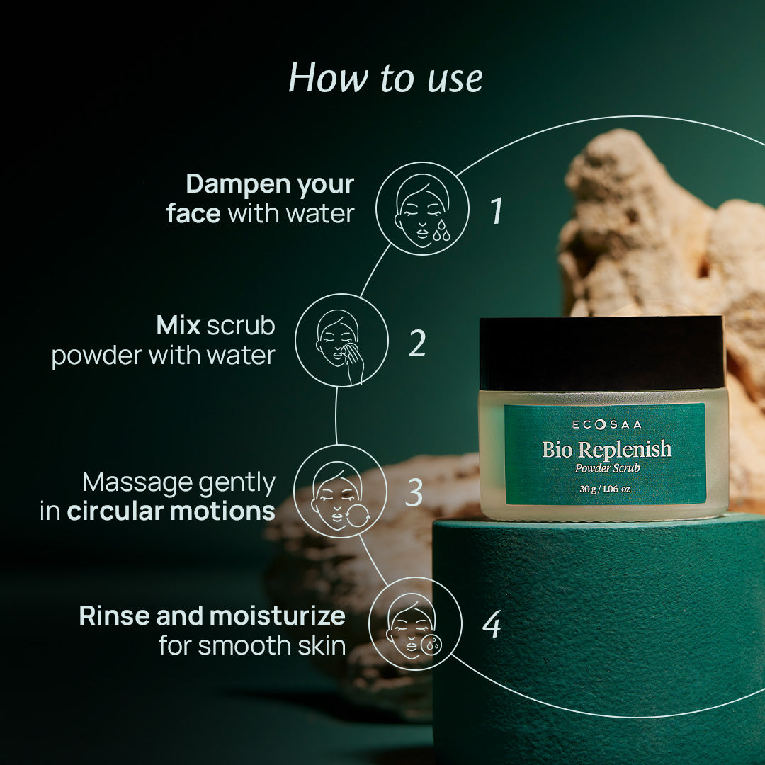 Bio Replenish Face Scrub | Best Facial Exfoliating Scrub – Ecosaa